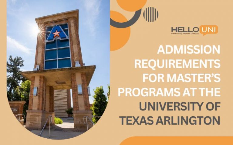 Admission Requirements for Master’s Programs at the University of Texas ...